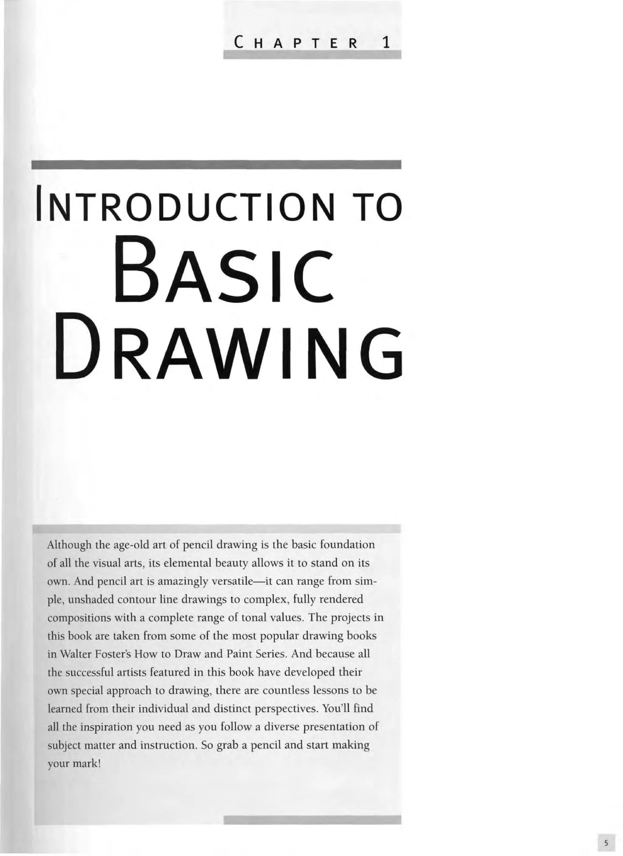 The art of basic drawing | PDF | Drawing and Sketching | Arts and Crafts