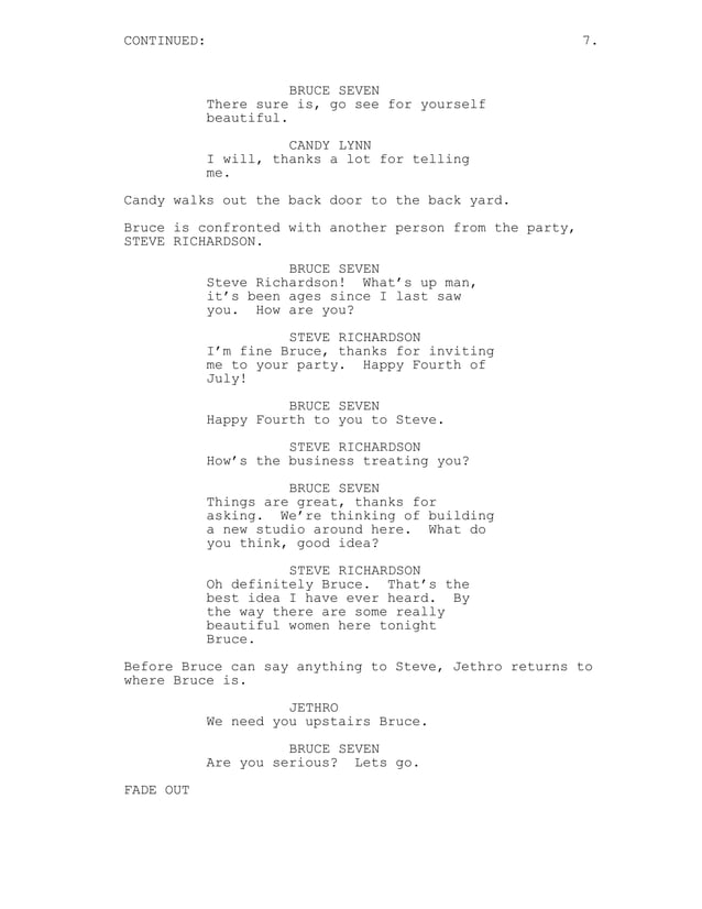The art of being bruce seven v | PDF