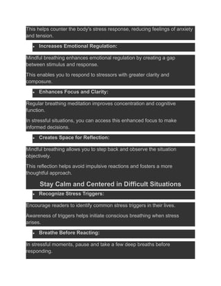 The Art of Breathing Meditation_ A Simple Guide to Inner Peace and ...