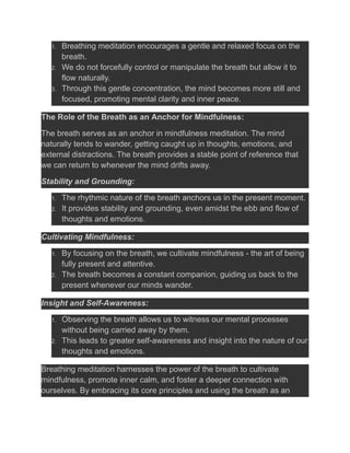 The Art of Breathing Meditation_ A Simple Guide to Inner Peace and ...