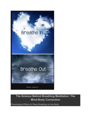 The Art of Breathing Meditation_ A Simple Guide to Inner Peace and ...