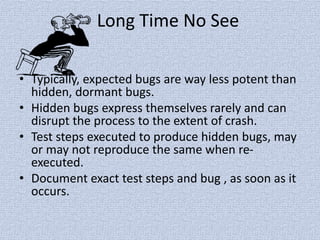 The art of Bugging | PPTX