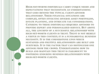 The Art of Building Trust with High-Net-Worth Clients - Greg Royce.pdf