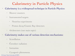 The Art of Calorimetry | PDF