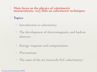 The Art of Calorimetry | PDF