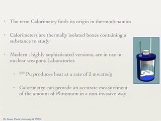 The Art of Calorimetry | PDF