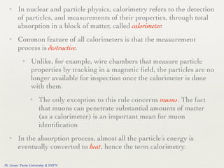 The Art of Calorimetry | PDF