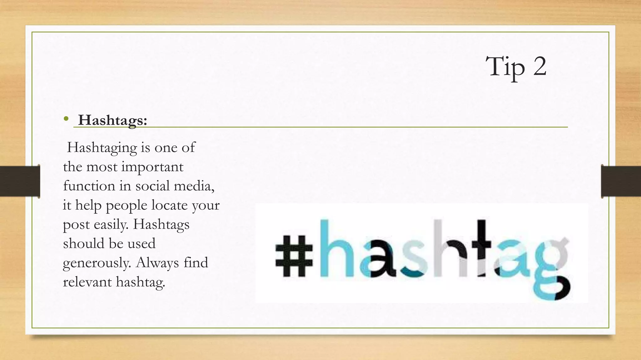 The art of caption: 10 Tips to better captioning on social media | PPTX