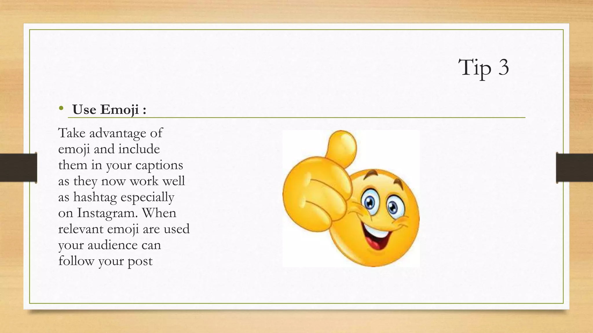 The art of caption: 10 Tips to better captioning on social media | PPTX