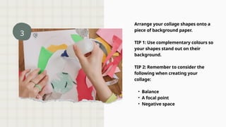 The Art of Collage Education Presentation in Beige Gold Collage ...