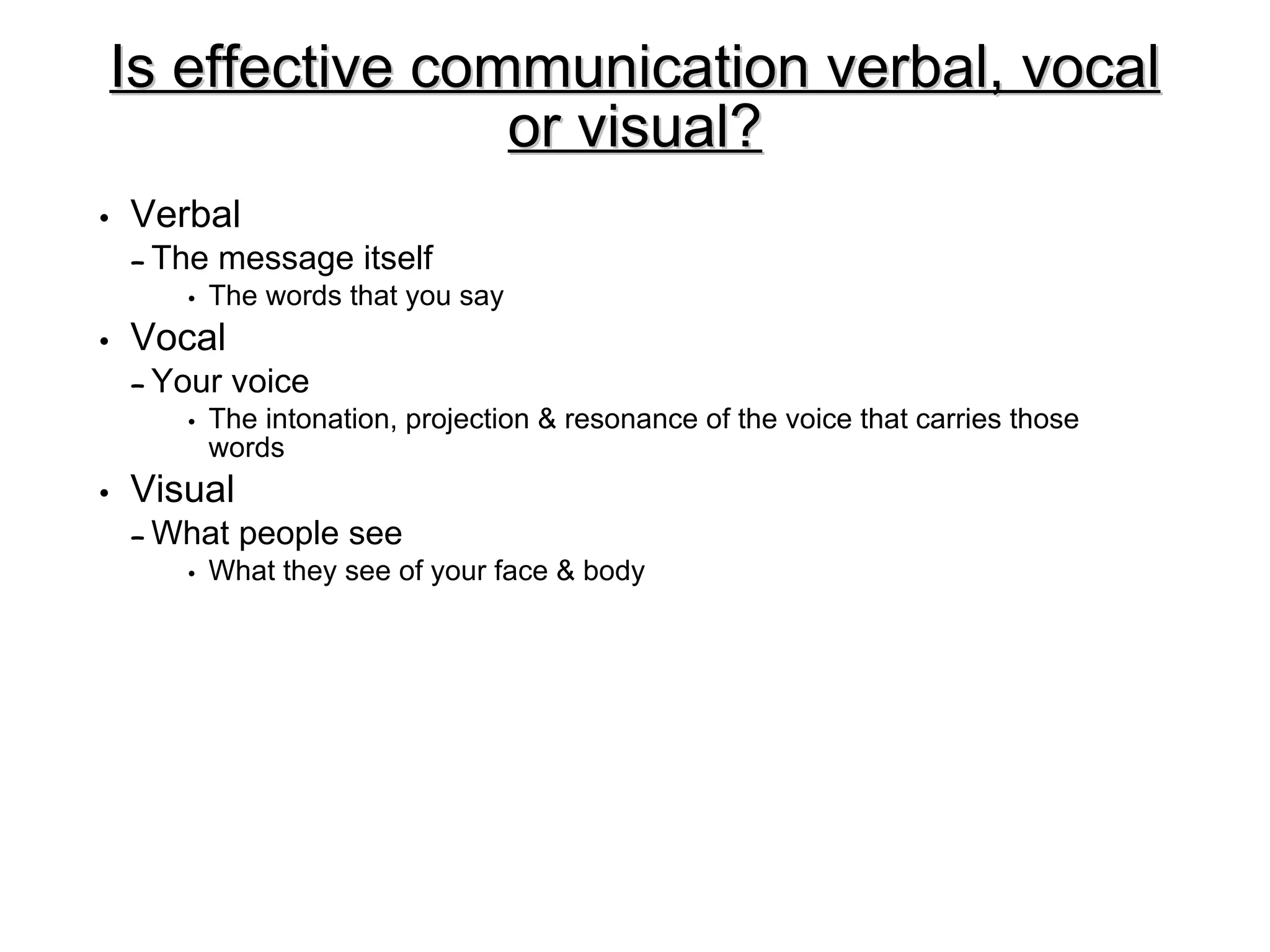The Art Of Communication | PPT