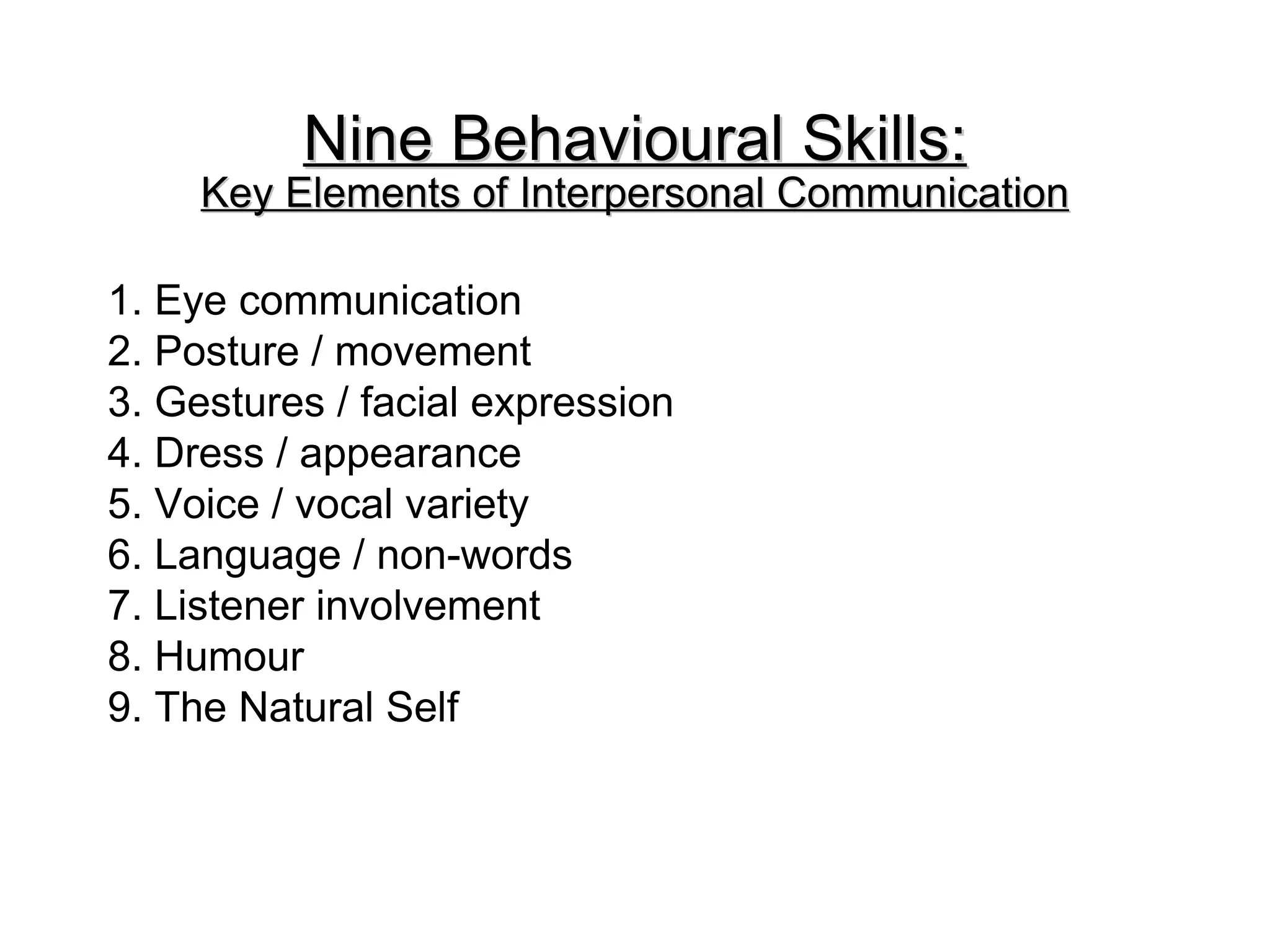 The Art Of Communication | PPT