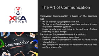 The art of communication | PPTX