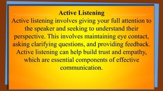 The Art of Communication How to Connect with Anyone.ppt | Social ...