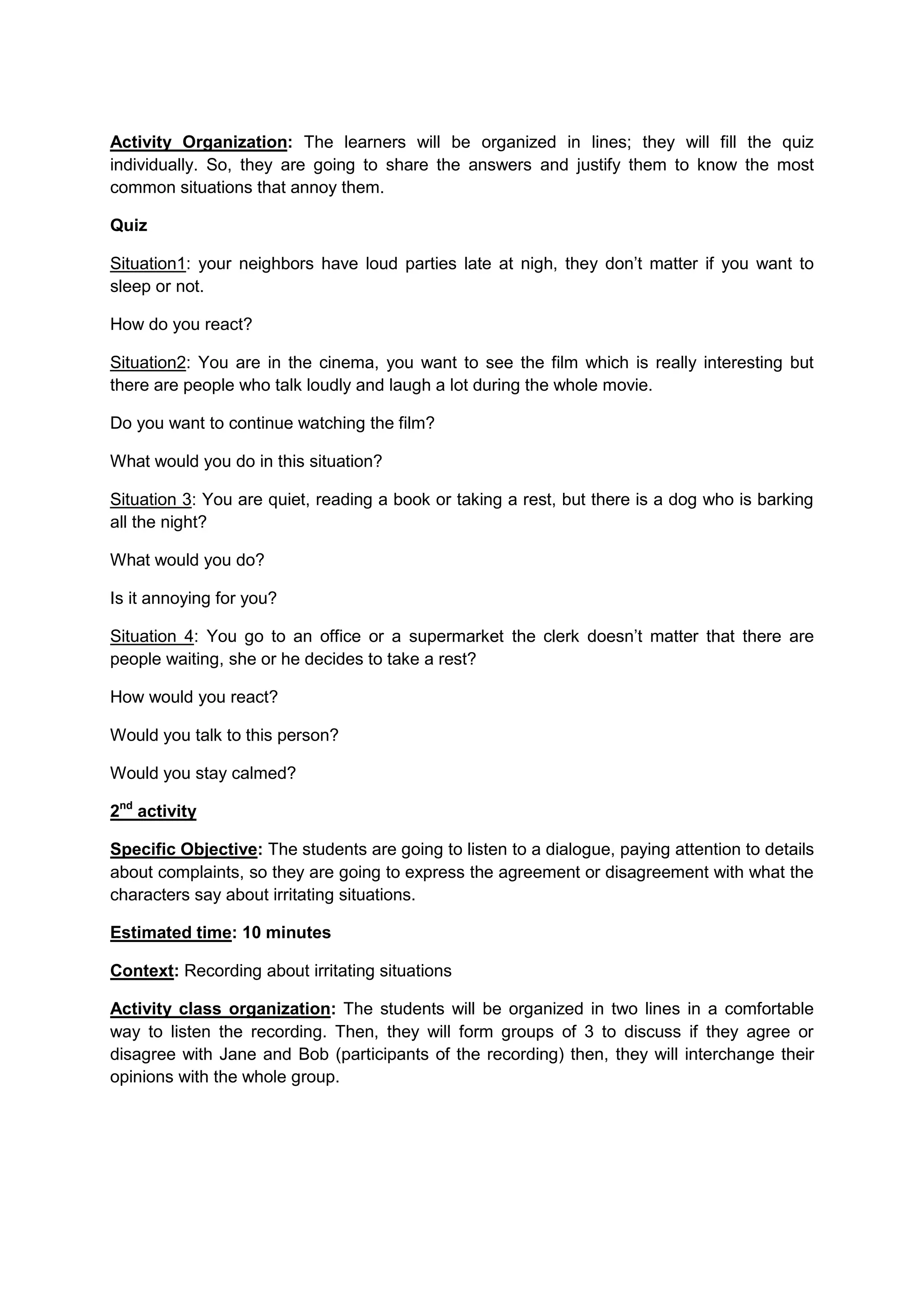 The art of complaining advanced 3 | PDF