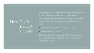 The Art of Conduit Bending - Physics and Trigonometry Principles ...