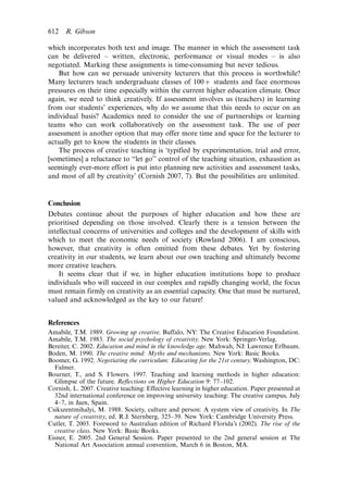 journal3#The art of creative teaching implications for higher education ...