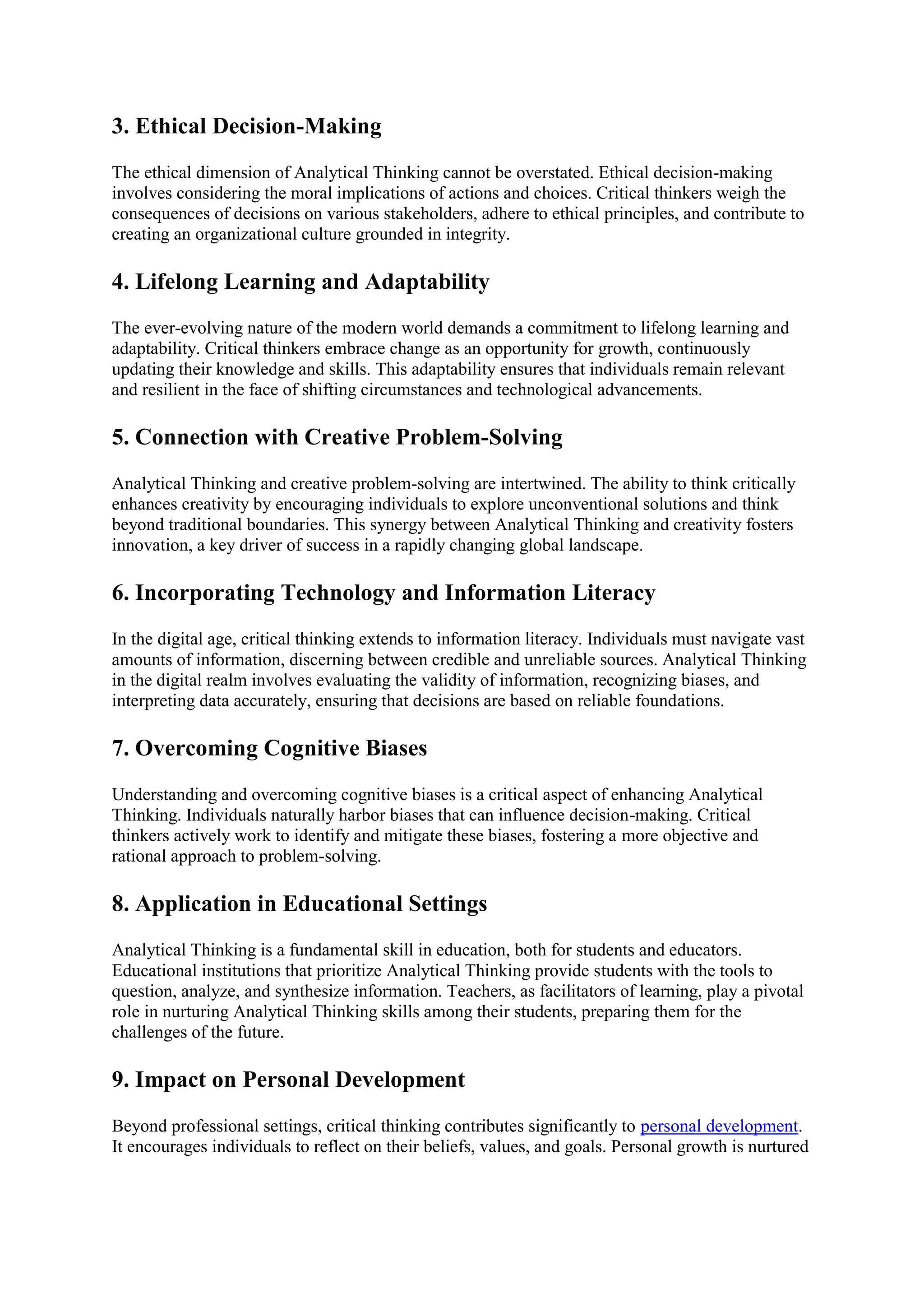 Critical Thinking Definition, Components, and Exploration | Enterprise ...