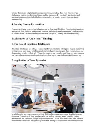 Critical Thinking Definition, Components, and Exploration | Enterprise ...