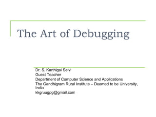The Art of Debugging.pptx