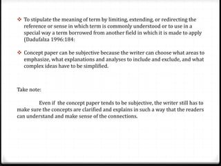 The Art of Defining Concept Paper.pptx