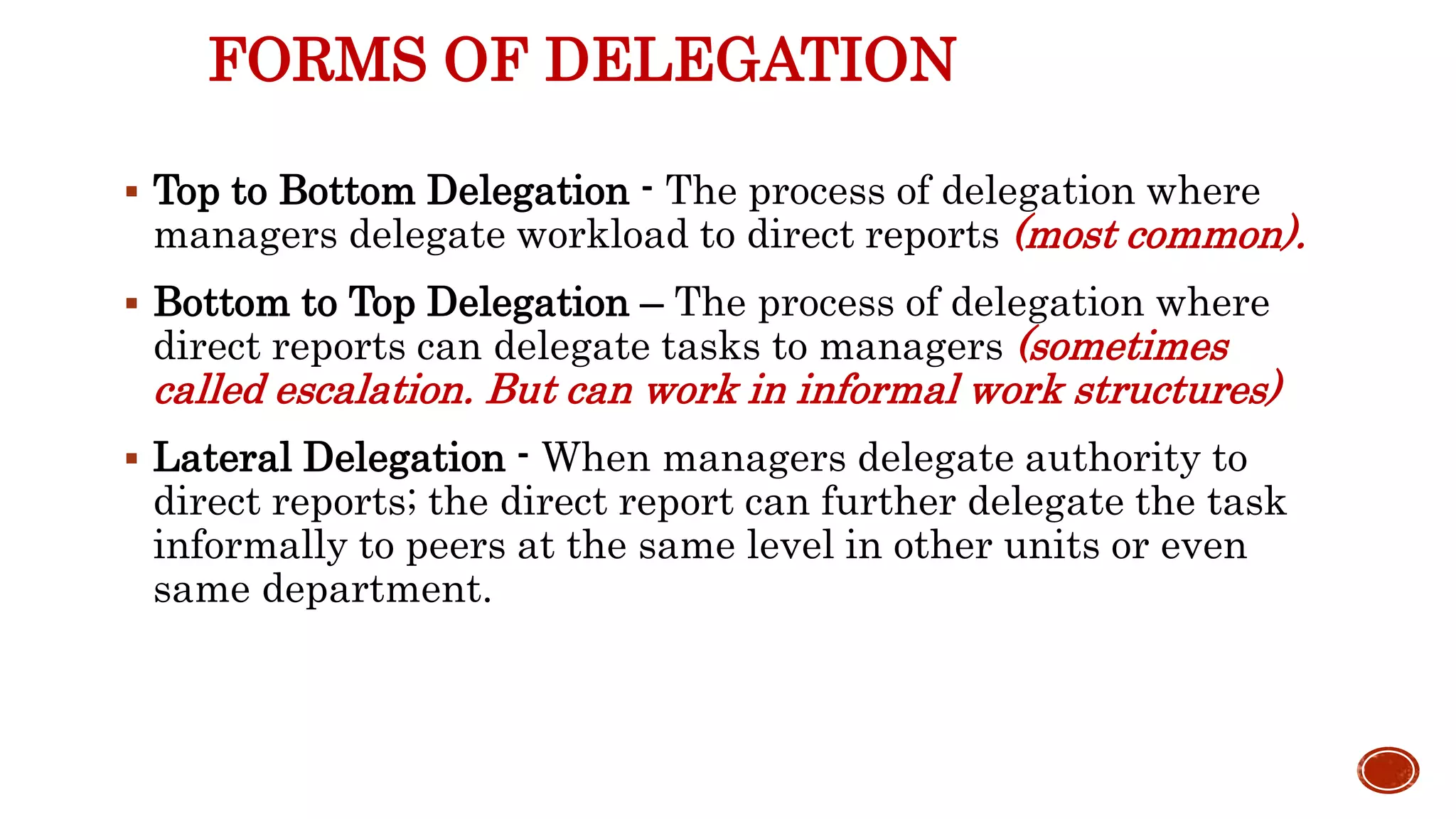 The Art of Delegation | PPTX