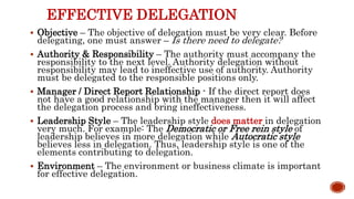 The Art of Delegation | PPTX