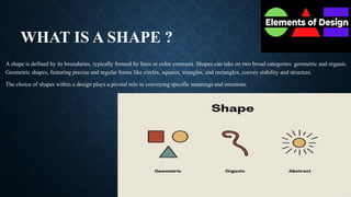 The art of graphic design with element and principles | PPTX