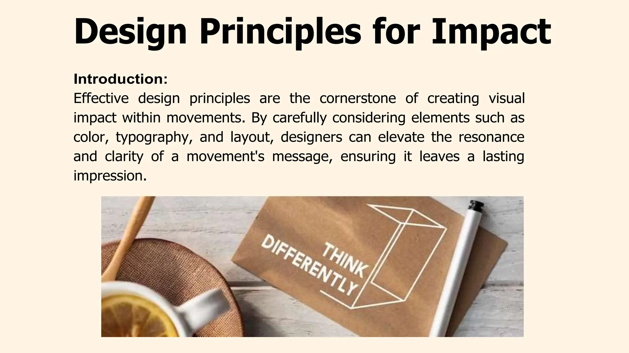 The Art of Design Impactful Movements.docx | Design | Fine Art