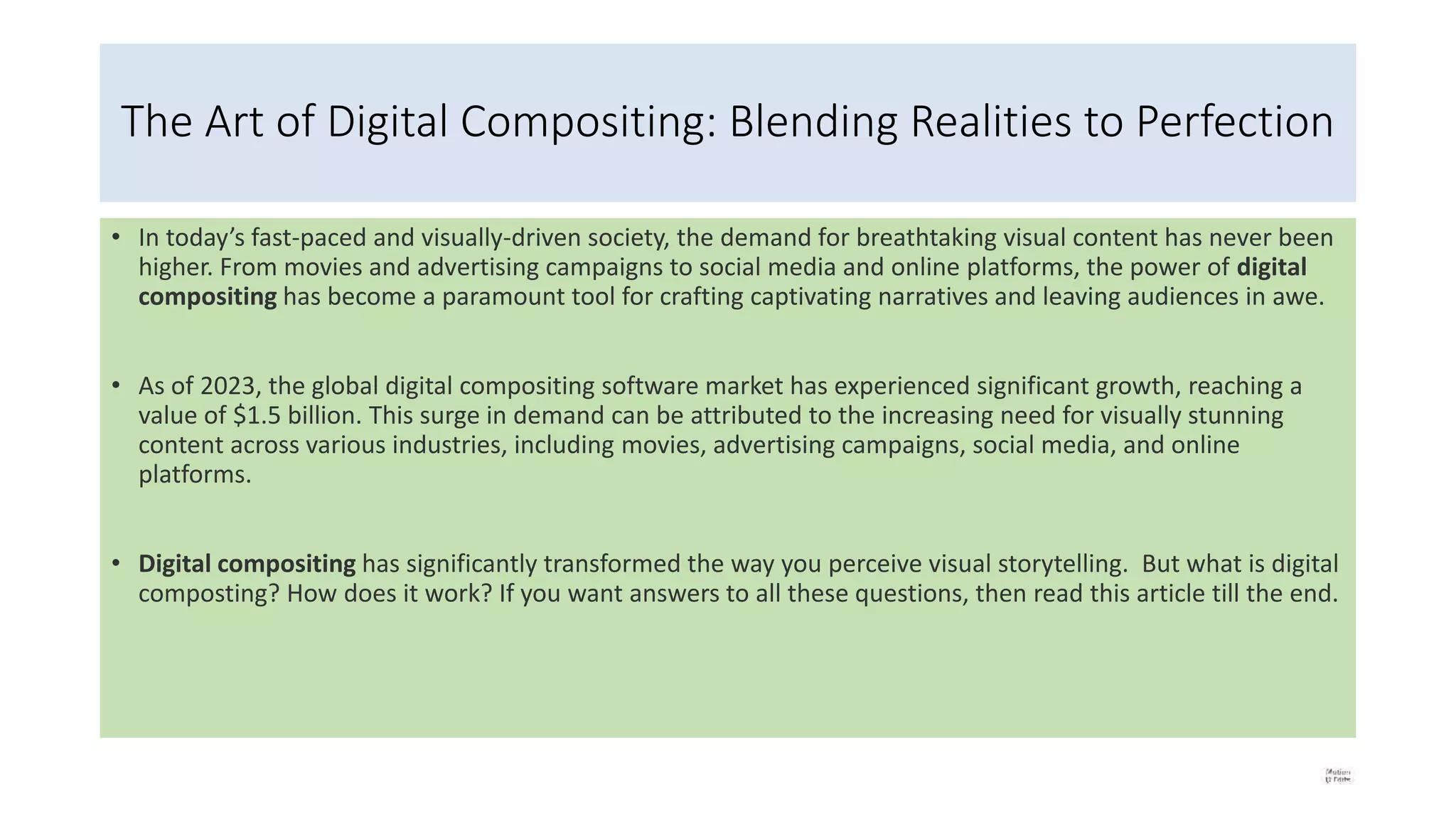 The Art of Digital Compositing Blending Realities to Perfection.pptx