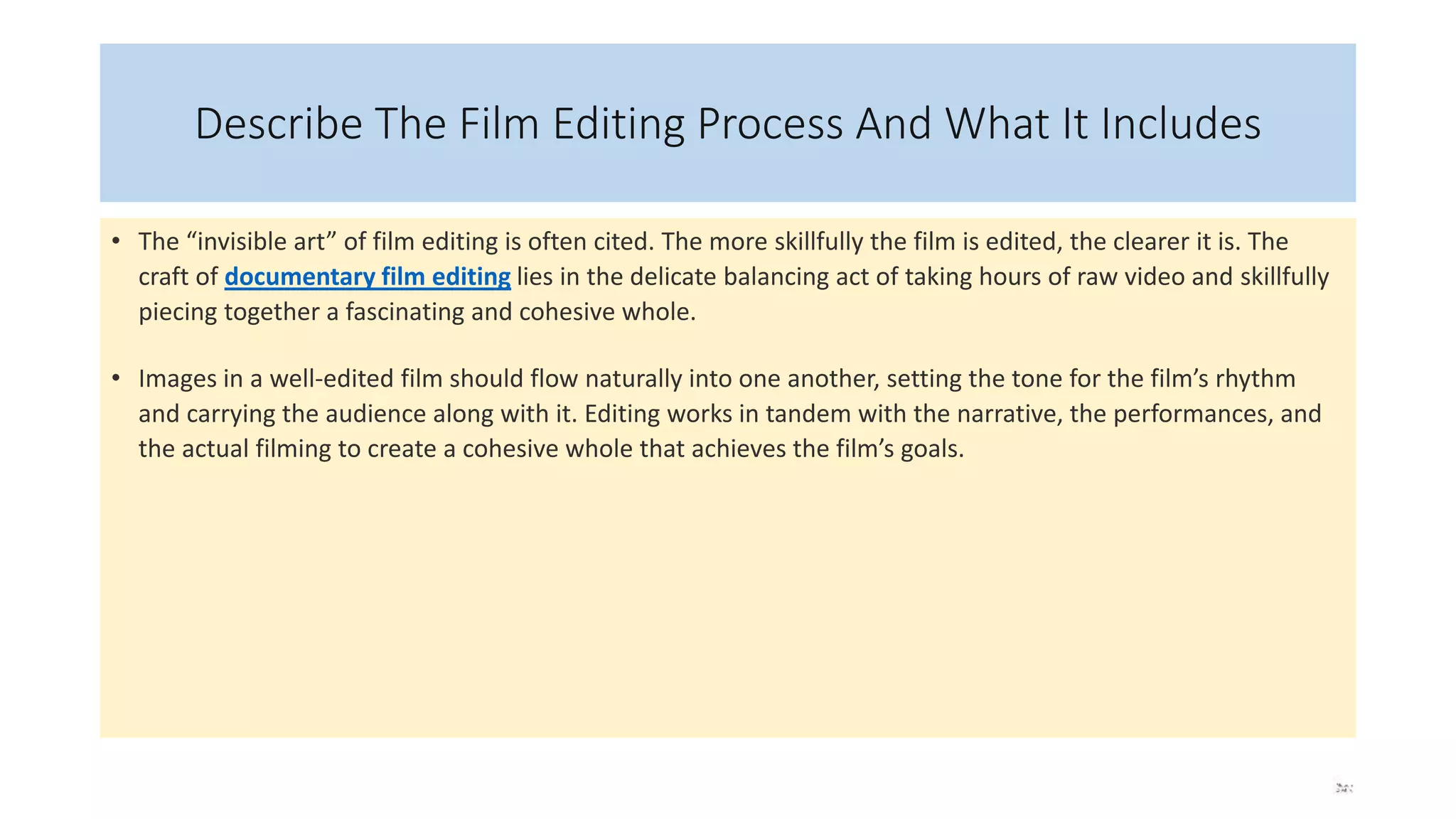 The Art of Documentary Film Editing.pptx