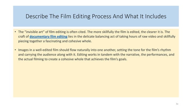 The Art of Documentary Film Editing.pptx