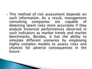 The Art of Effective Risk Assessment in Management Consulting | PPTX