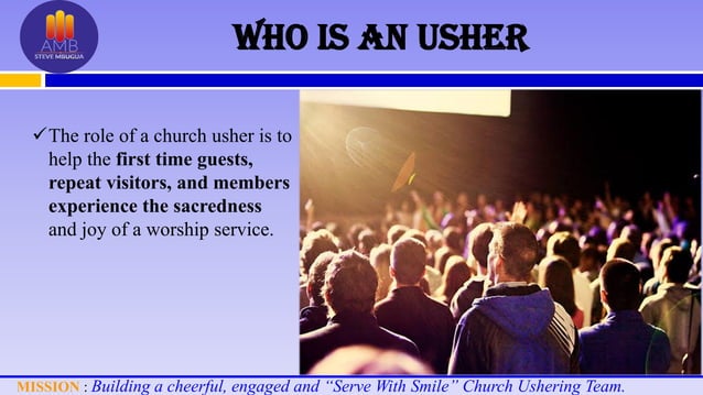 THE ART OF EFFECTIVE USHERING session 1.pdf | Career Advice | Careers