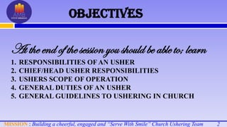 USHER 101 | PDF