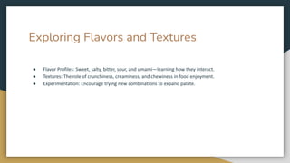 The Fine Art of Food Appreciation-A Succint Guide | PPT