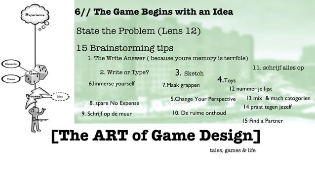 The art of game design: Lesson 1-9 | PPT