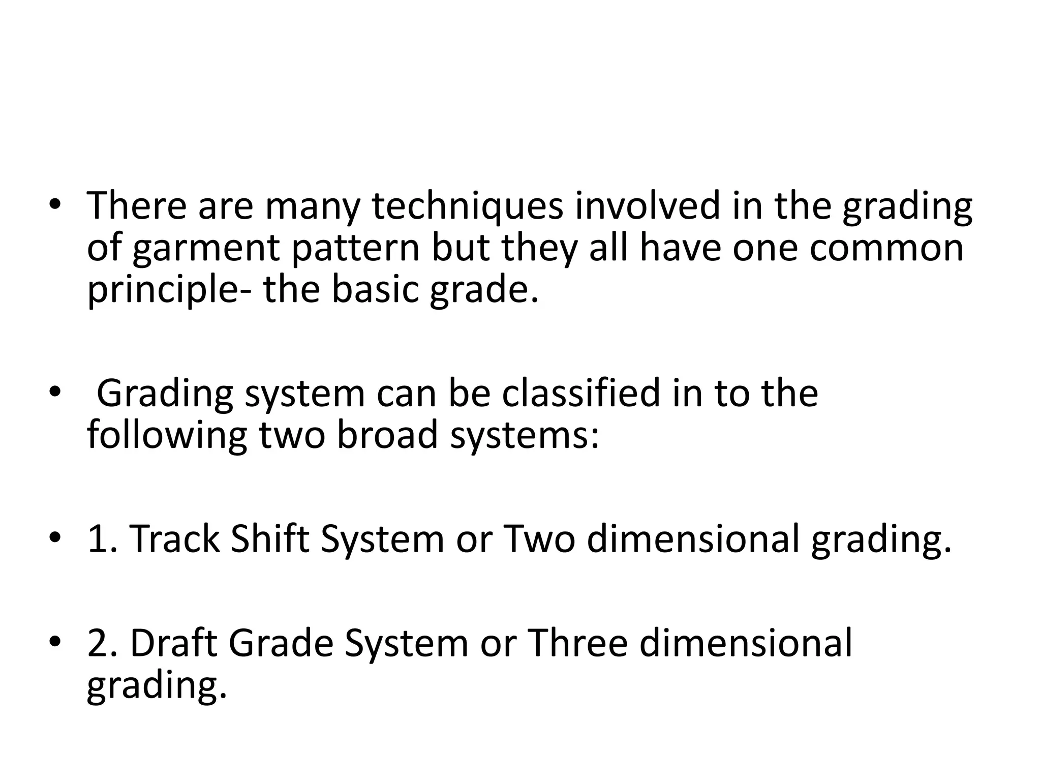 The art of garment pattern grading | PPTX