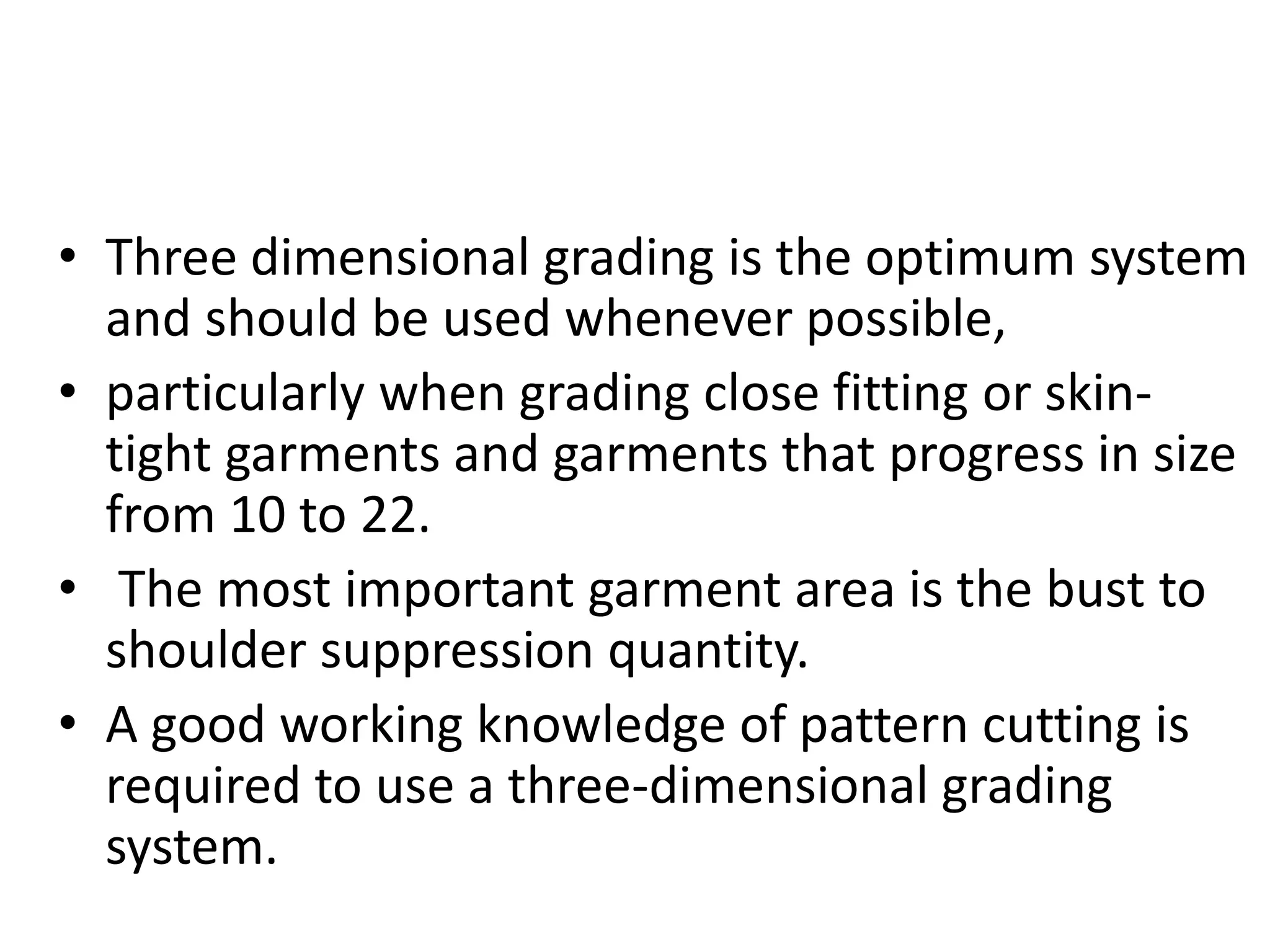 The art of garment pattern grading | PPTX