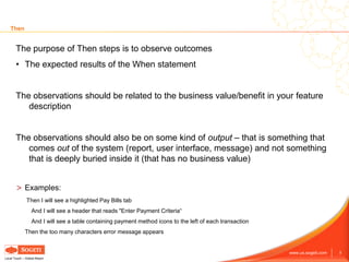 The Art of Gherkin Scripting - Matt Eakin | PPT