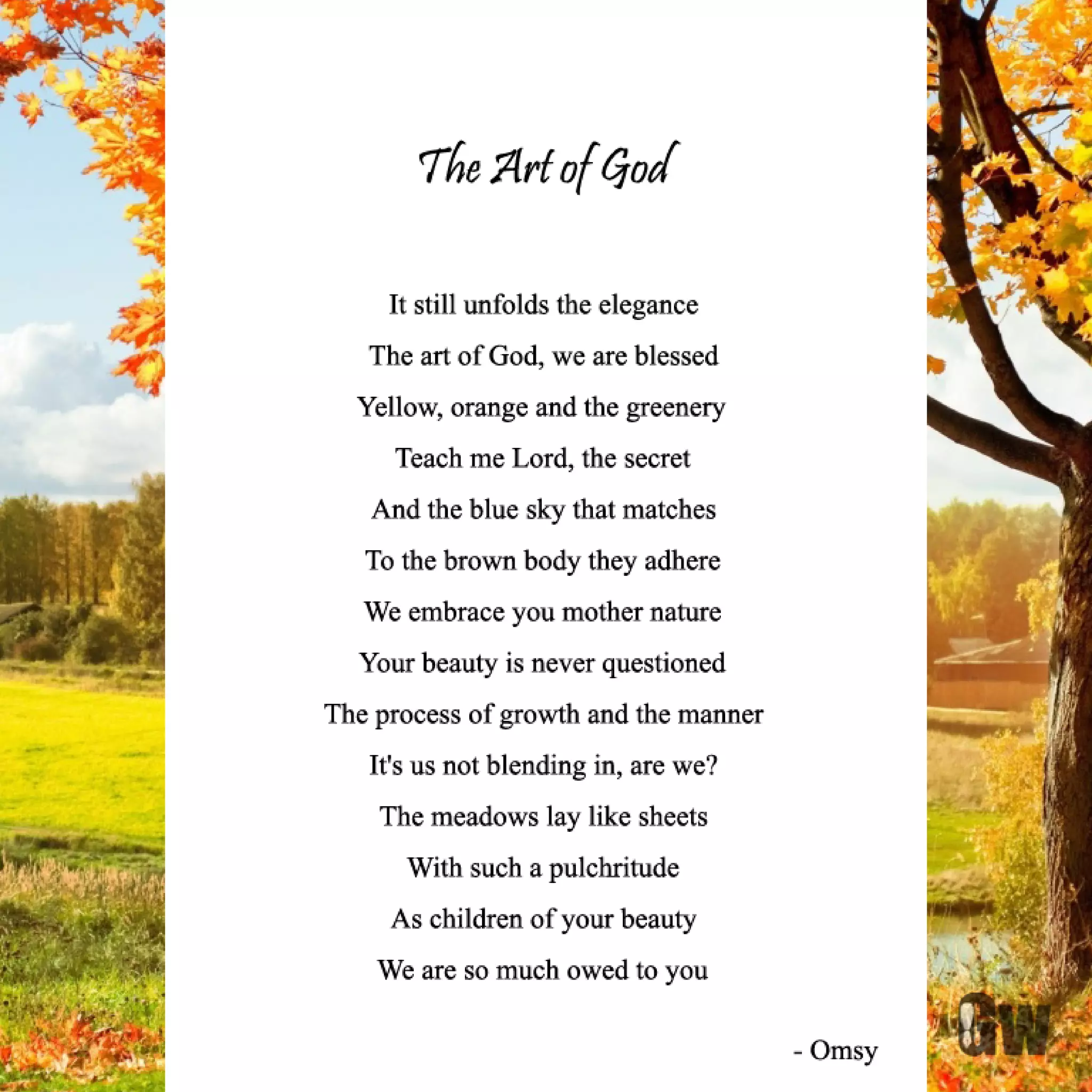 The Art of God (poem) | PDF