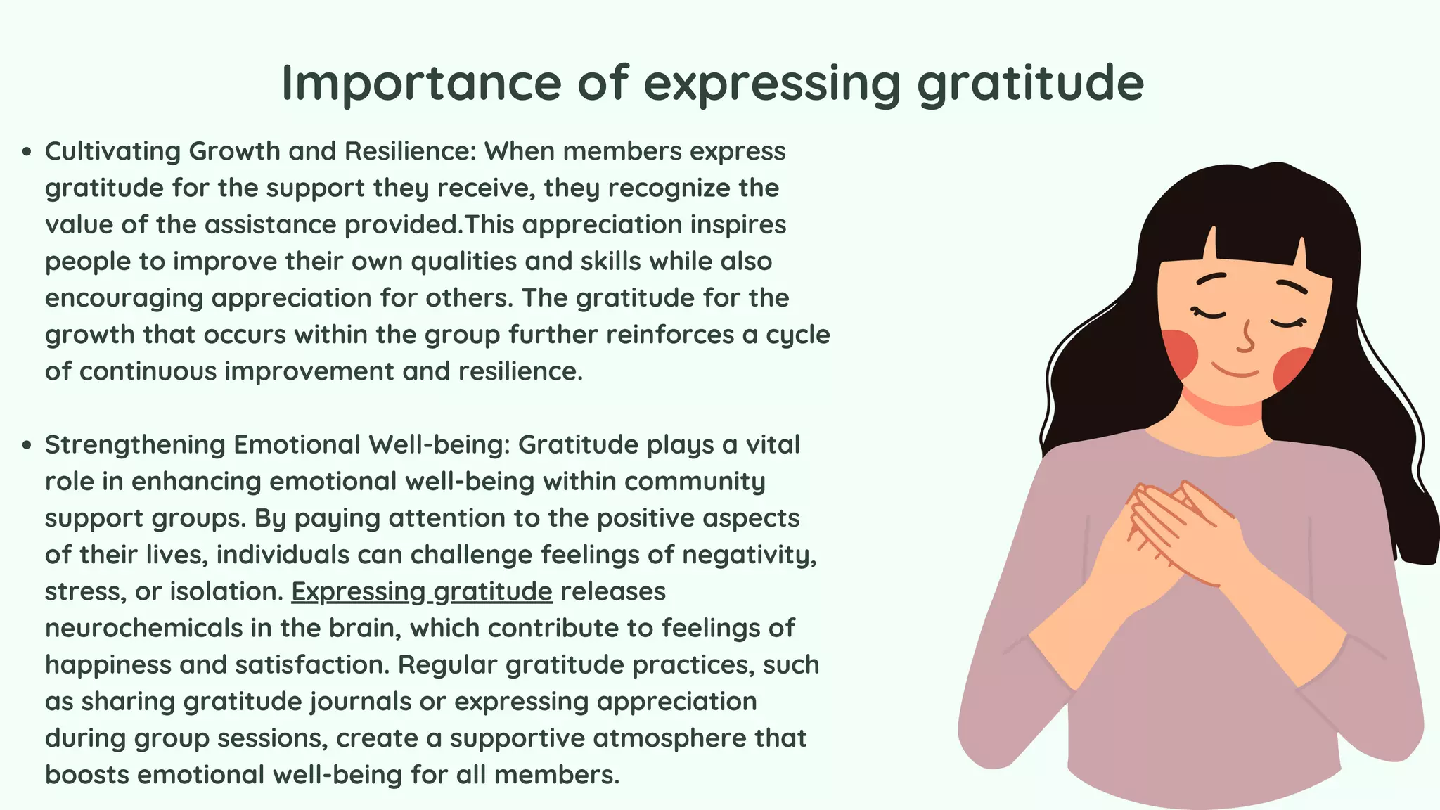 The Art of Gratitude in Community Support Groups | Solh Wellness | PPT