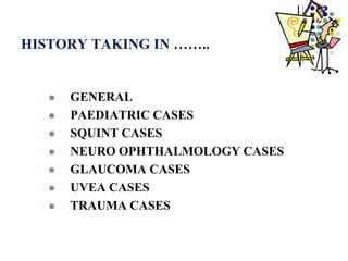 The art of history taking | PPT