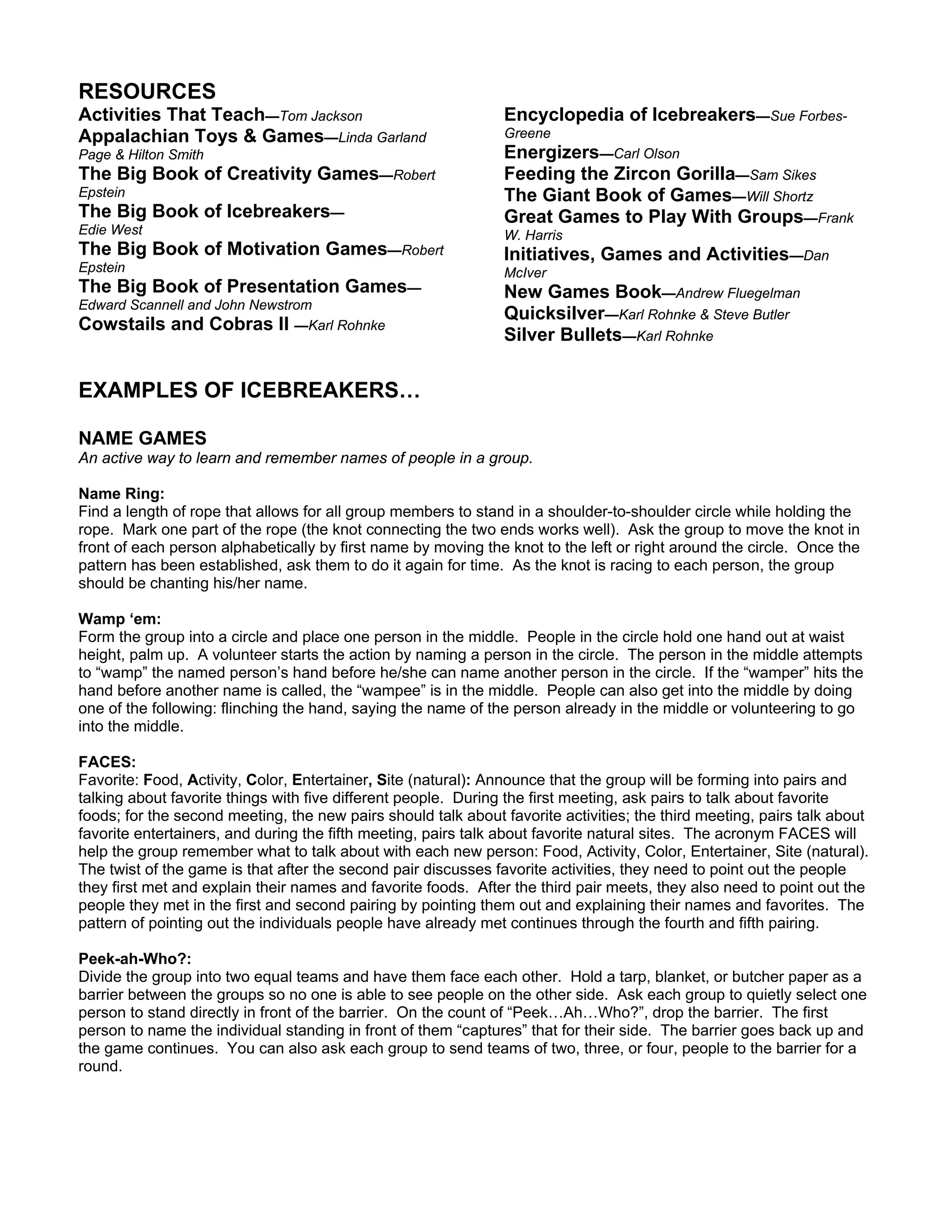 The art of icebreakers | PDF