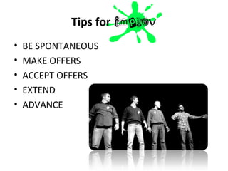 The art of Improvisation | PPT