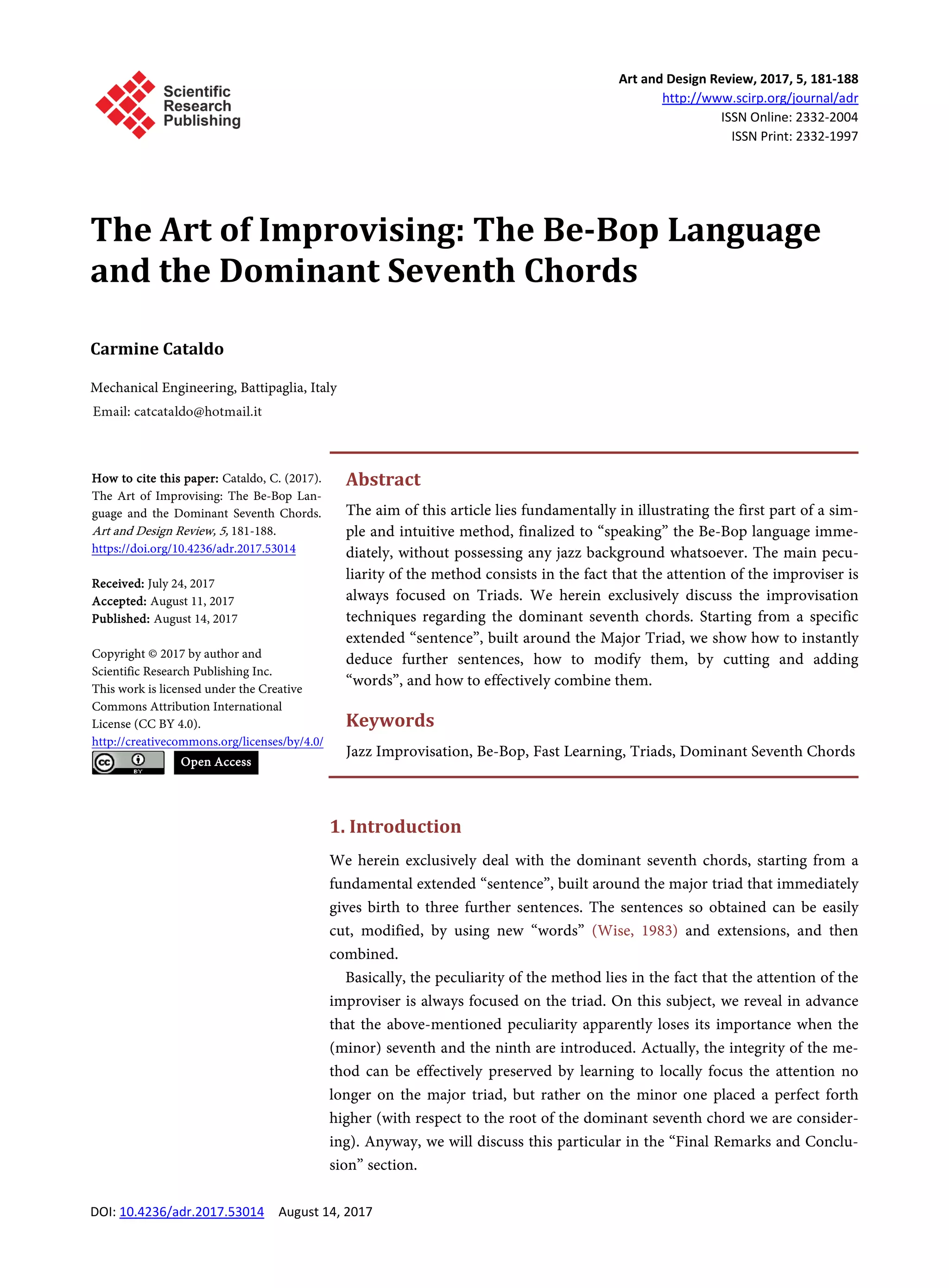 The art of_improvising_the_be-bop_language_and_the | PDF