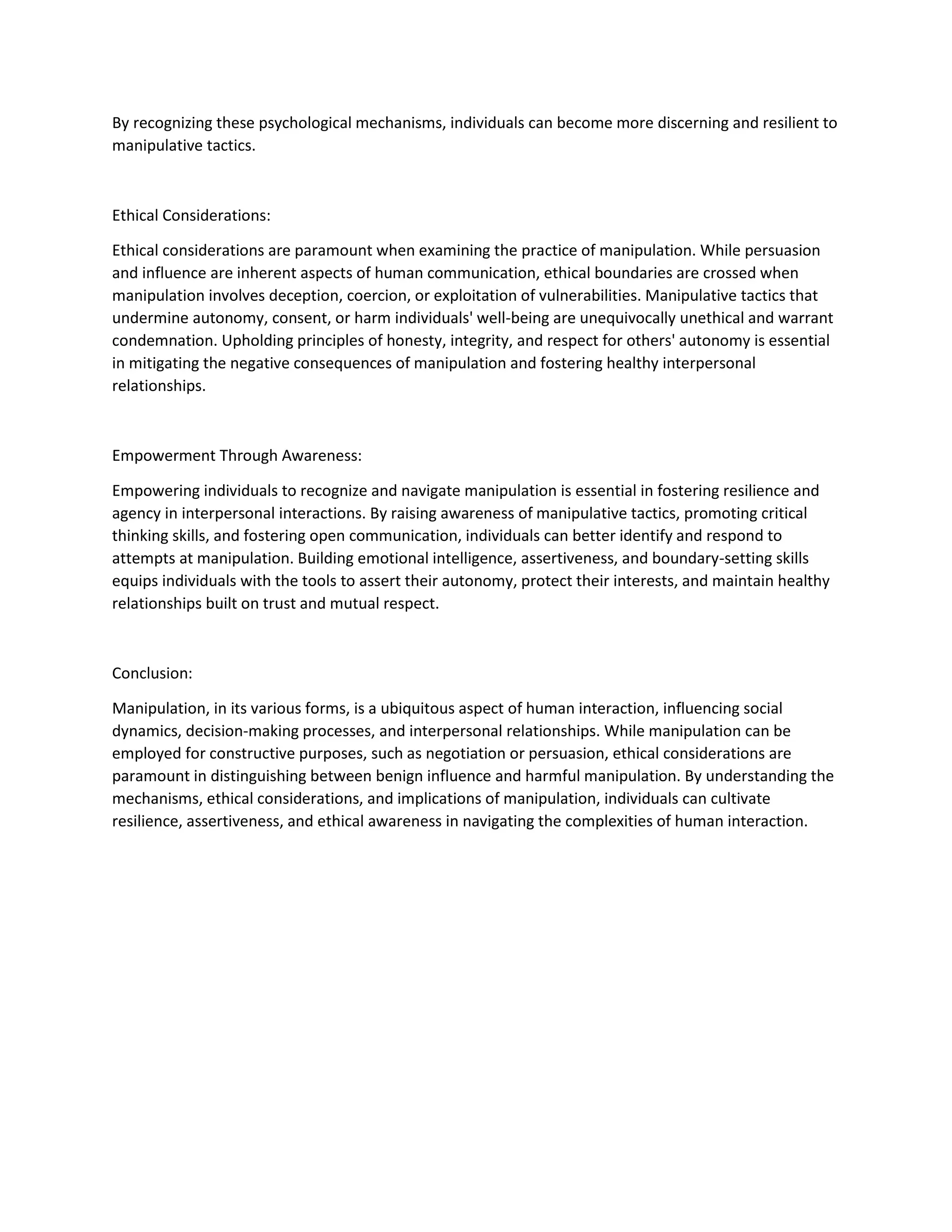 The Art of Influence Understanding Manipulation in Human Interaction.docx