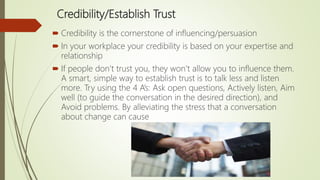 The Art of Influencing | PPTX