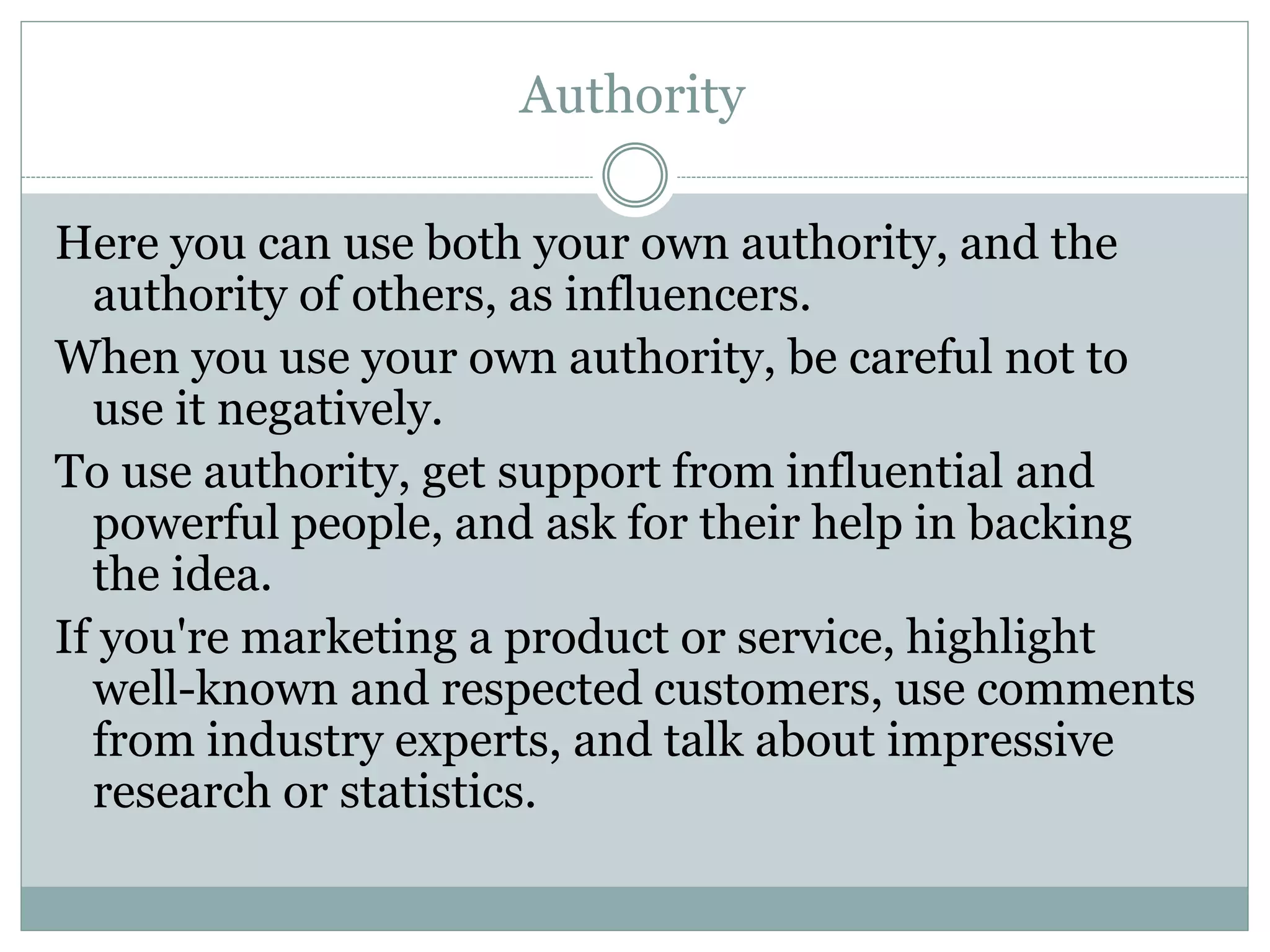 The art of influencing people | PPTX