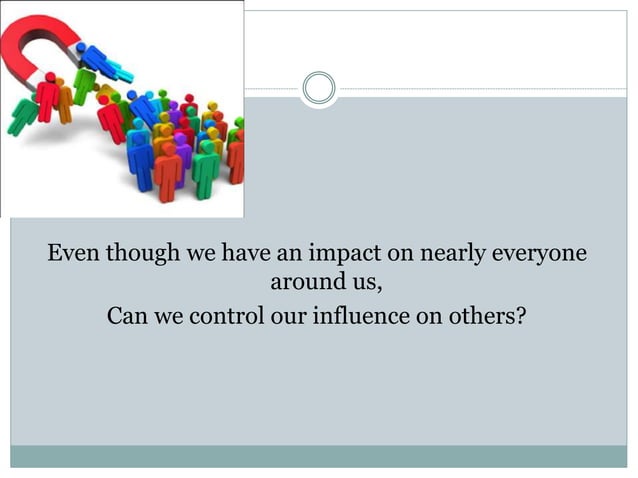 The art of influencing people | PPTX